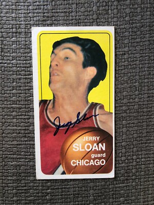 Jerry Sloan Signed 1970-71 Topps RC | eBay