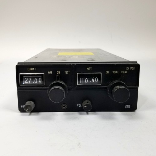 KING KX170B NAV/COMM RADIO - P/N: 069-1020-00 - FAA 8130-3 - 90 Day ...