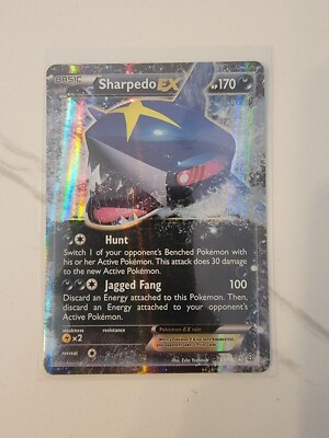 Sharpedo EX 91/160 Primal Clash NM Ultra Rare Pokemon Card - NM/MINT ...