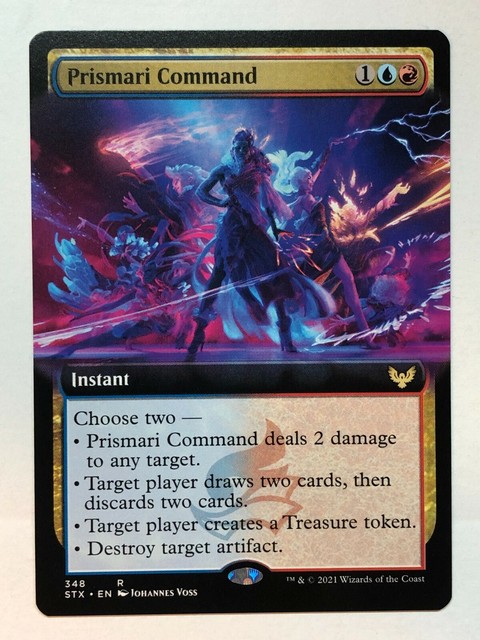 MTG Prismari Command Strixhaven: School of Mages 348 Regular Rare for sale online | eBay