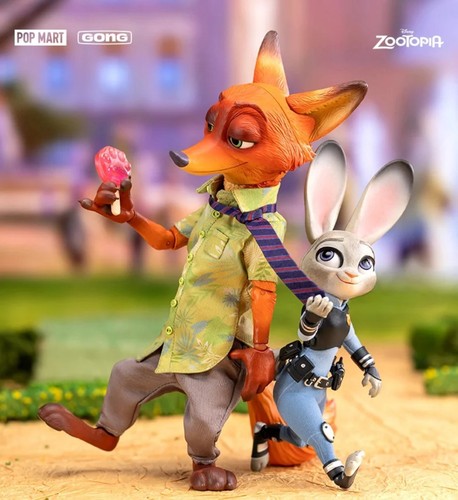 Gong Zootopia Judy Nick Plain Action Figure Judy Nick Figure Set | eBay
