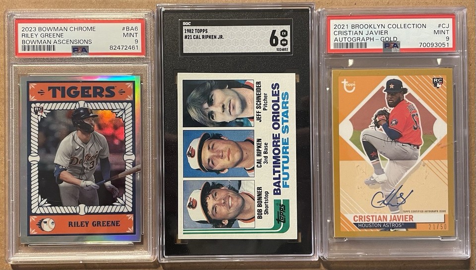 MLB Lot PSA Patch, Auto Numbered Gold #/50 Parallel Griffey Judge ...