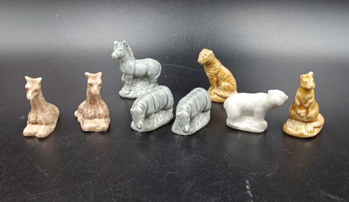 8 Wade Whimsy Red Rose Tea Animals Rhinos Giraffes Zebra Polar Bear ...