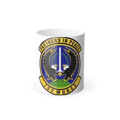 702d Munitions Support Squadron (U.S. Air Force) Color Changing Mug ...