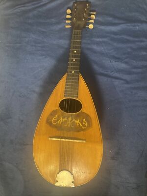 Antique Humpback Mandolin With Original Case | eBay