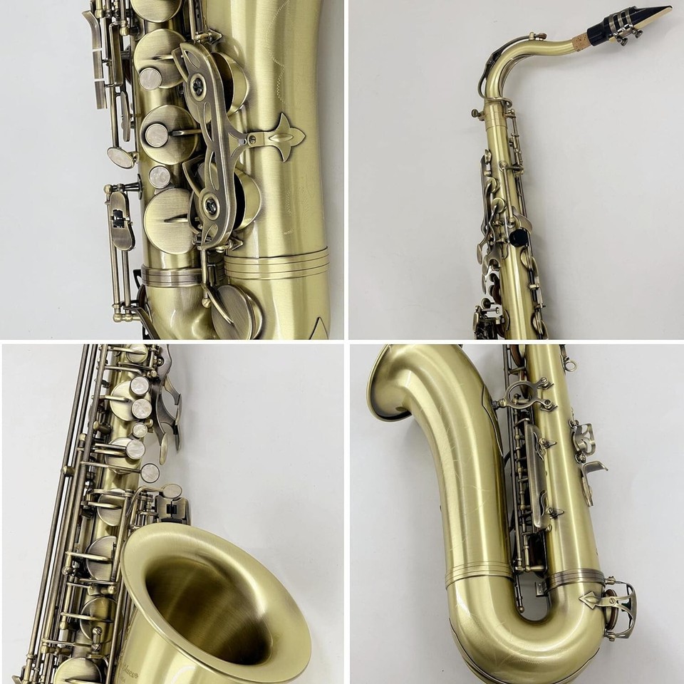 Jody Blues JTS-804 Antique Bronze Carving B Tenor Saxophone ...