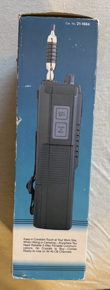 Realistic TRC 221 40-Channel Walkie Talkie CB Radio TRC-221 Radio Shack ...