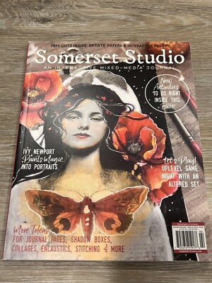 Stampington SOMERSET STUDIO MAGAZINE Mixed Media ART JOURNAL Winter ...