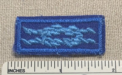 VTG DEN LEADER COACH AWARD Cub Leader SQUARE KNOT Badge PATCH Uniform ...