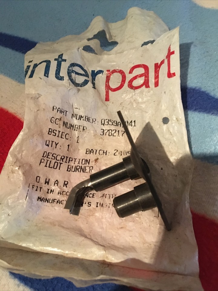 BAXI BERMUDA BACK BOILER FIREFRONT S & W 551 401 552 PILOT BURNER ...