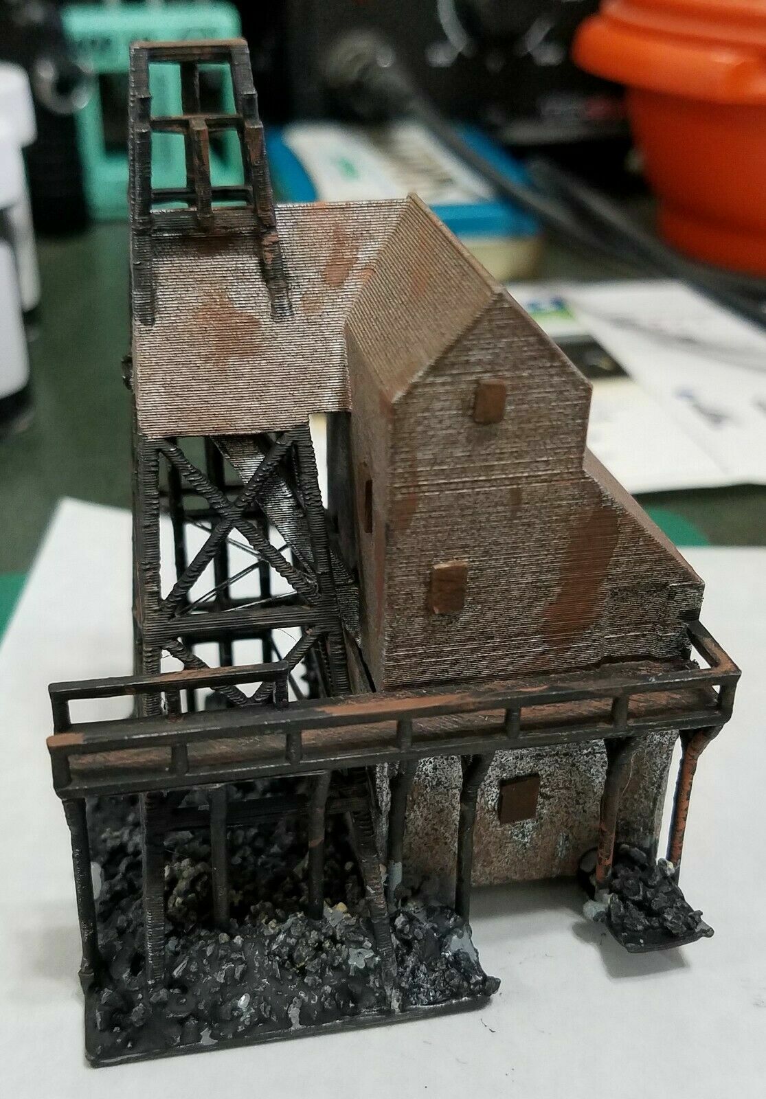 Colorado Gold Mine - N Scale 1:160 - Theresa Mine Model - No Assembly ...