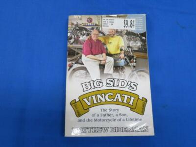 Big Sid's Vincati by Matthew Biberman Novel Biberman_1 | eBay
