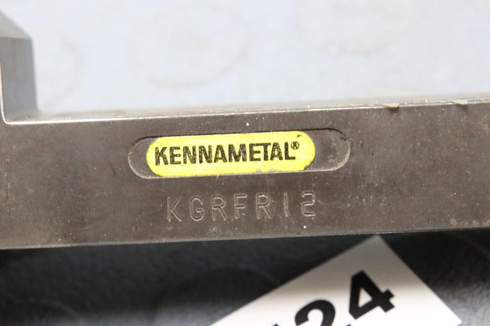KENNAMETAL INDEXABLE FACE GROOVING TOOL KGRFR12 SHANK 3/4'' LOC2424 | eBay