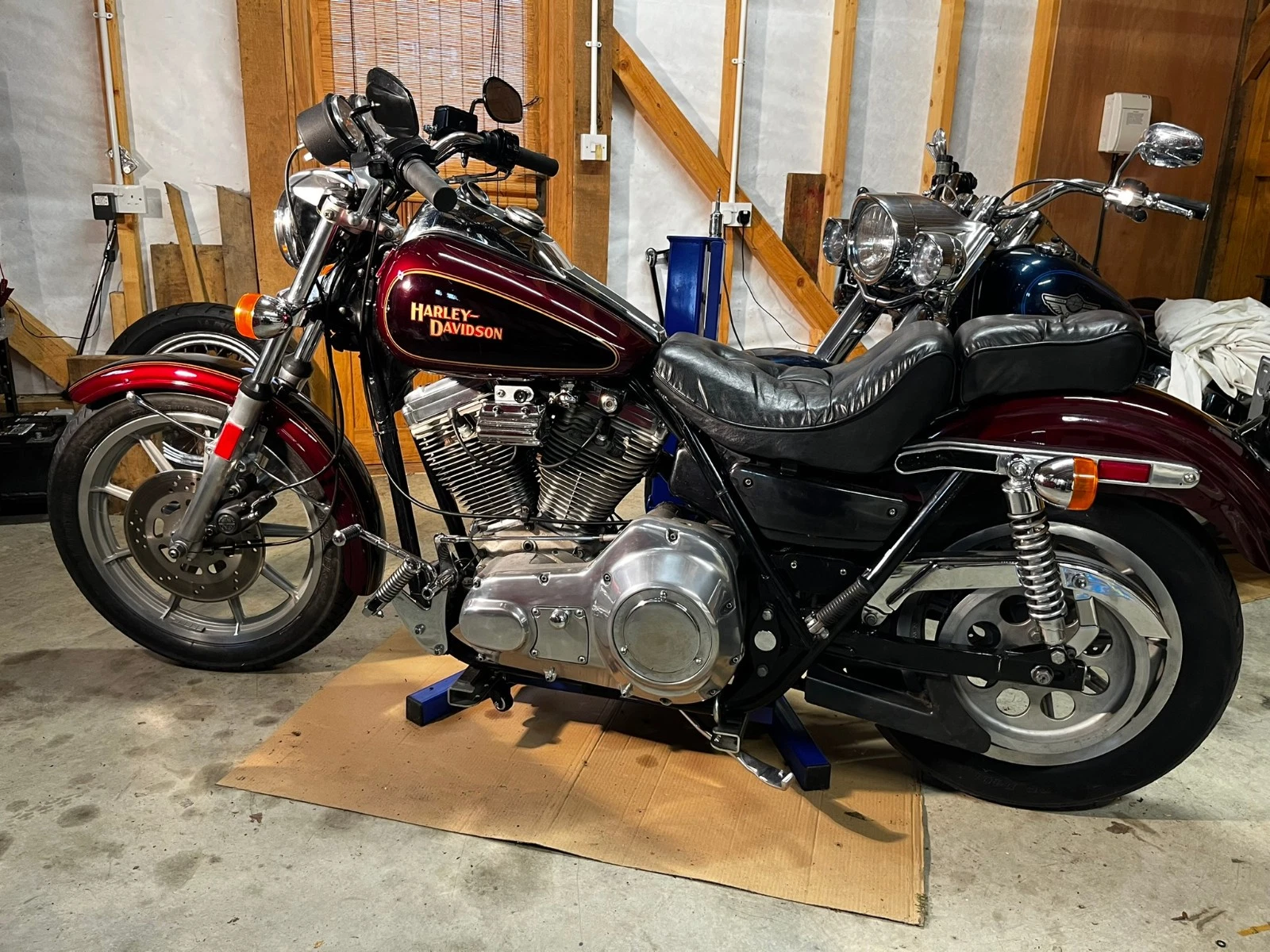 1986 Harley Davidson FXR Superglide Low Rider Long MoT - Bike Years - 1980s