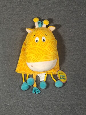 Giraffe Hand Puppet Hallmark 12" Toddlers Creative Story Telling ...