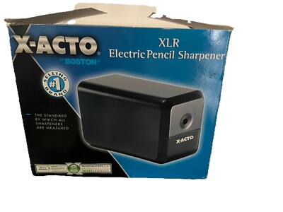 New X-ACTO Electric Pencil Sharpener XLR 1800 NIB | eBay