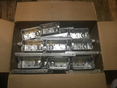 Raco 661 Extension Ring, 1 Gang, Galvanized Steel, Outlet Box Type 25 ...