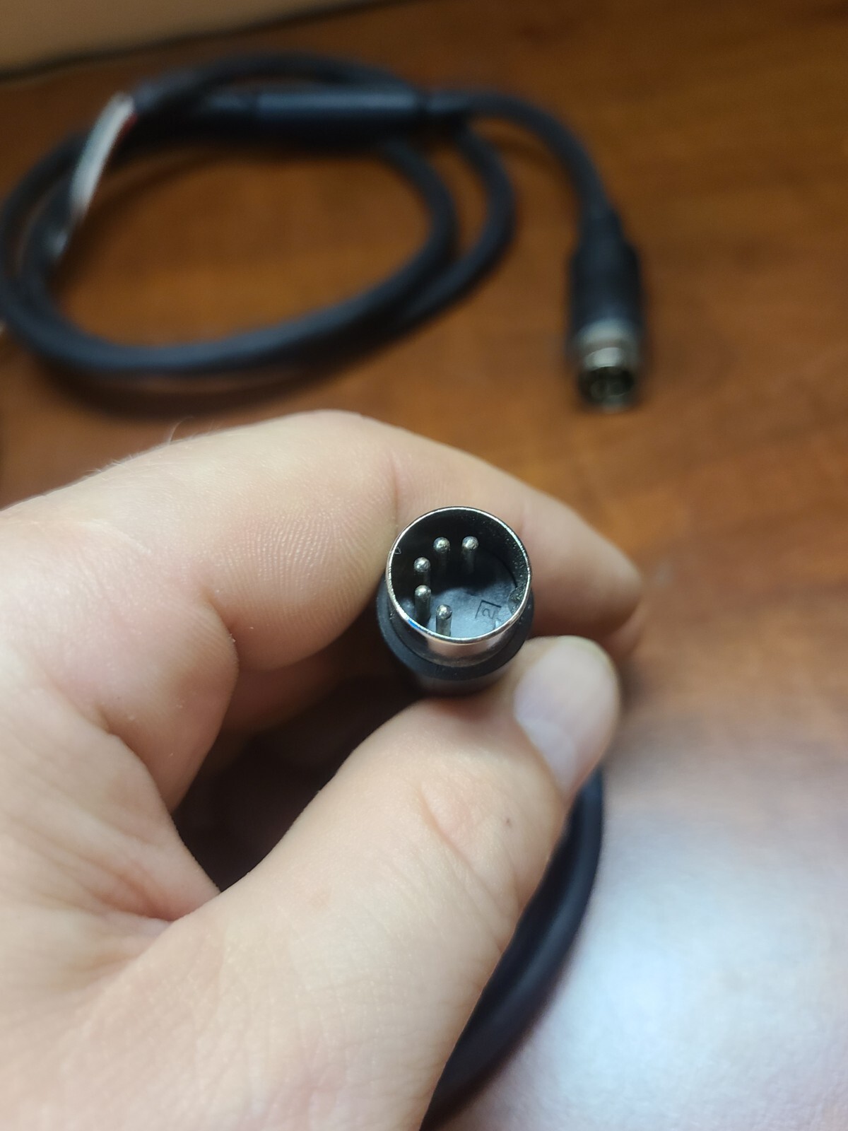 Vintage 7-Pin Din Plug to 2 RCA Plugs Audio Cable | eBay