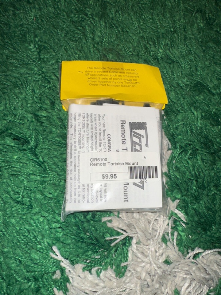 Circuitron 800-6100 Remote Tortoise Mount for Tortoise Switch Machine ...
