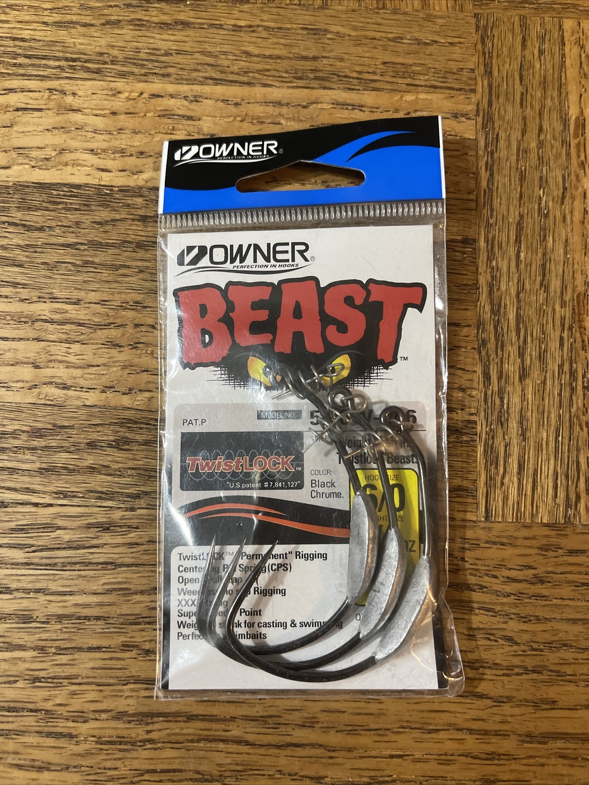 Owner Beast Hook Size 6/0-Brand New-SHIPS N 24 HOURS 54831010202 | eBay