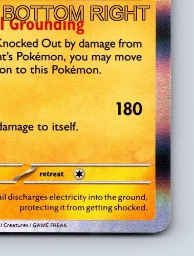 Stage 1 Raichu HP 120 Electrical Grounding Thunder Rarity Yellow Card ...