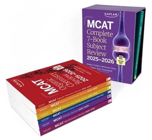 MCAT Complete 7-Book Subject Review 2025-2026, Set Includes Books ...