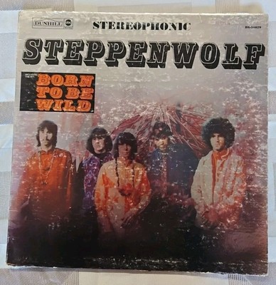 Vinyl Steppenwolf Album Lp Debut Born To Be Wild Dunhill Abc Records ...