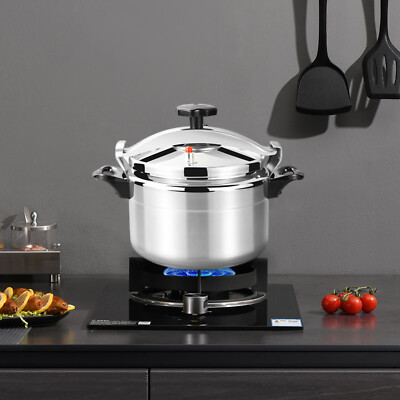 3.17 qt Aluminum Alloy Pressure Cooker - Tabletop Stove top Pressure ...