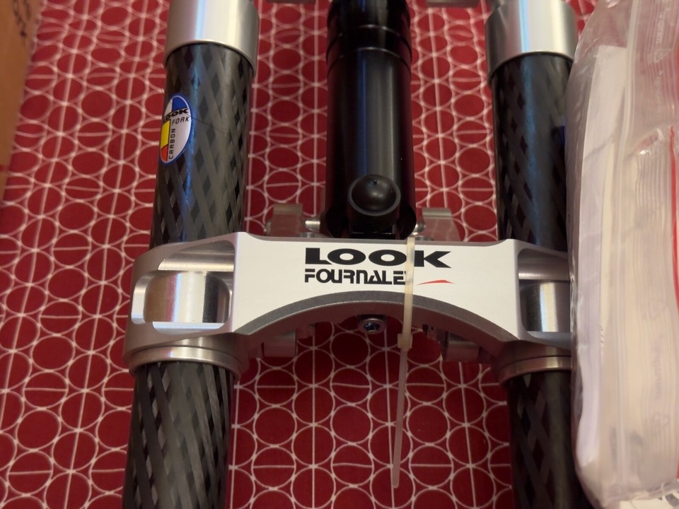 LOOK FOURNALES CARBON FIBER SUSPENSION FORK - DISC BRAKE MOUNT ...