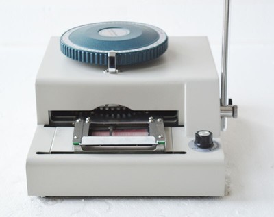 Stamping & Embossing - Credit Card
