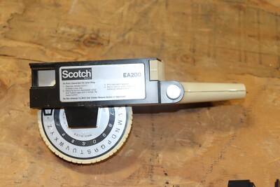 Label Making - Scotch Label Maker