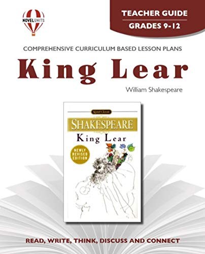 KING LEAR - TEACHER GUIDE BY NOVEL UNITS 9781561379231| eBay