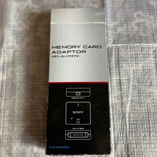 PlayStation 3 Memory Card Adapter Sony CECHZM1 PS1 PS2 Data transfer ...