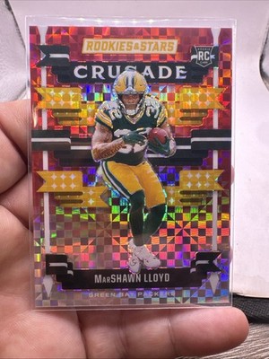 2024 Panini Rookies & Stars - Crusade Marshawn Lloyd #C-MLD Red Plaid ...