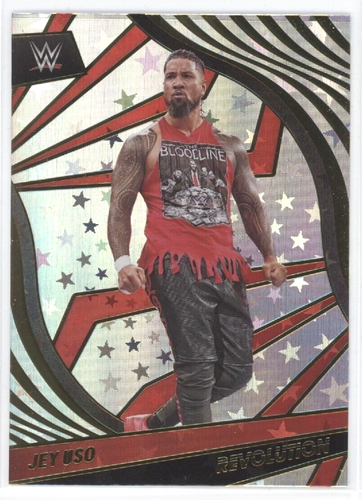 Jey Uso 2022 Panini Revolution WWE Base #42 Astro Parallel SmackDown | eBay