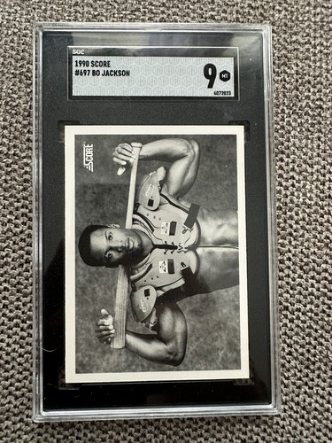 1990 Score Bo Jackson #697 SGC 9 MINT | eBay