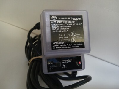 AC Power adapter for GAMEBOY & GB POCKET & GB COLOR #A40 | eBay