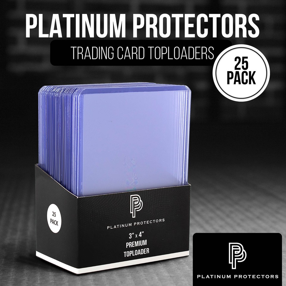 1000 Top Loaders Full Case of Platinum Protectors Premium Toploaders | eBay