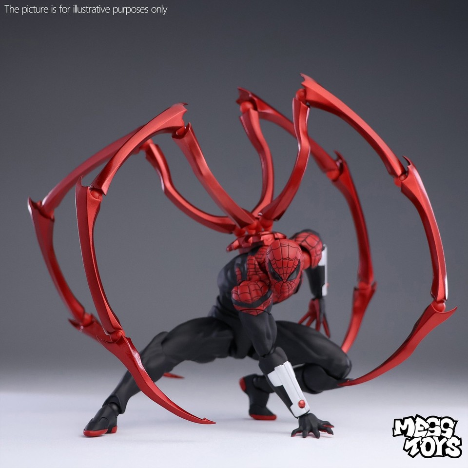 In Stock MESS TOYS Superior Spider Man Peter Parker Doctor Octopus ...