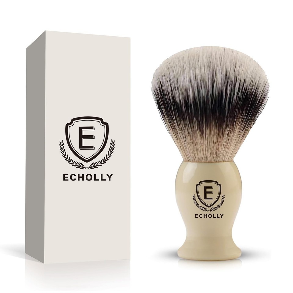Badger Hair Shaving Brush- Shave Brush for Wet Shave Using Shaving ...