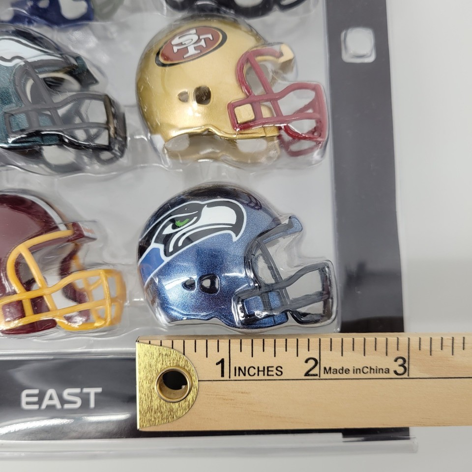 Riddell NFL NFC AFC Pocket Size Helmets Conference Set 32 Piece ...