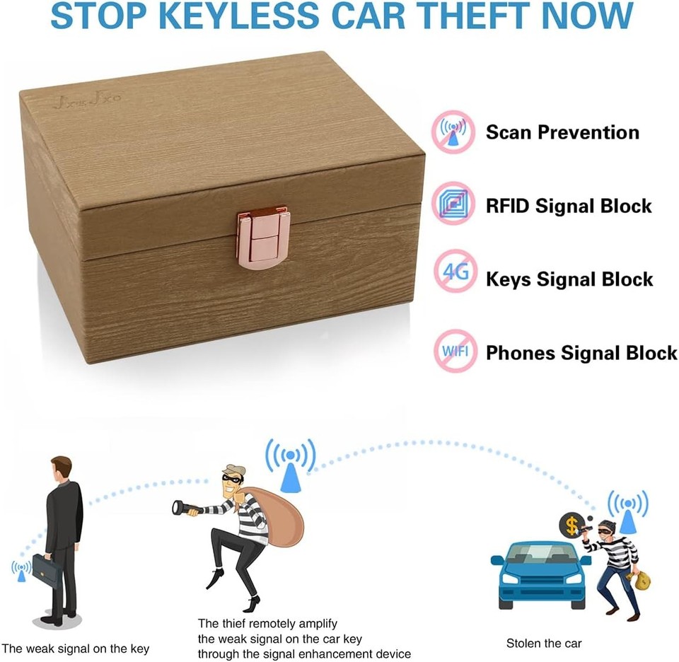 Faraday Box, Faraday Key Fob Protector, Faraday Cage- Mini Imitation ...