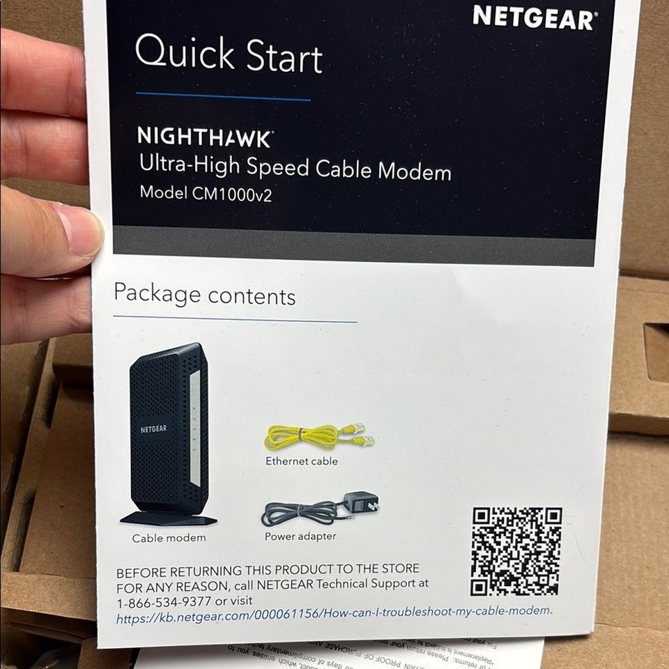 Netgear Nighthawk CM1000v2 High-Speed Cable Modem | eBay