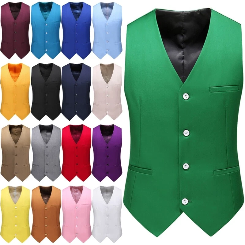 Colorful Tuxedo Vests