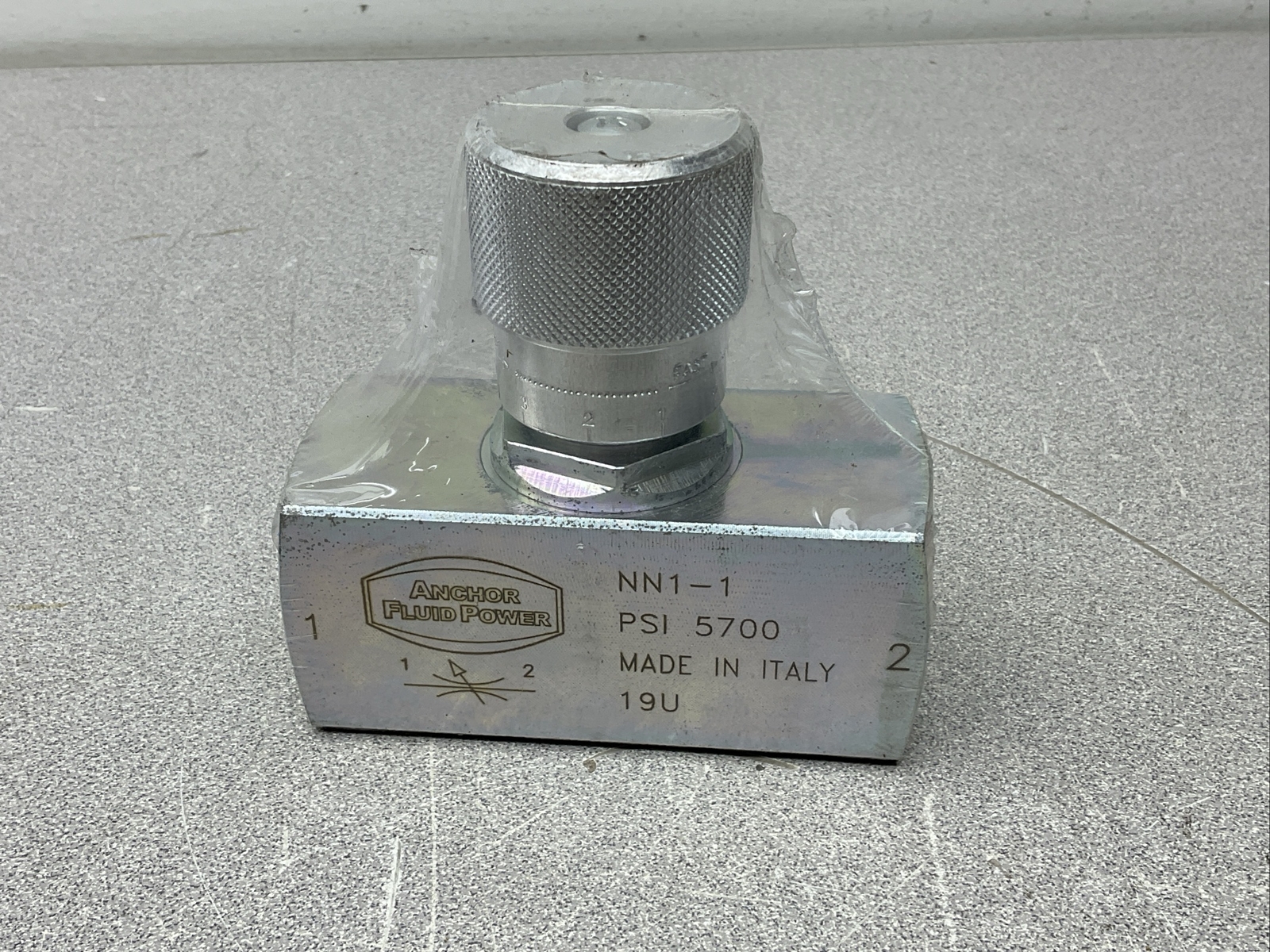 NEW Anchor Fluid Power NS#12-1 Carbon Steel Needle Valve; 3/4" NPT, PSI ...
