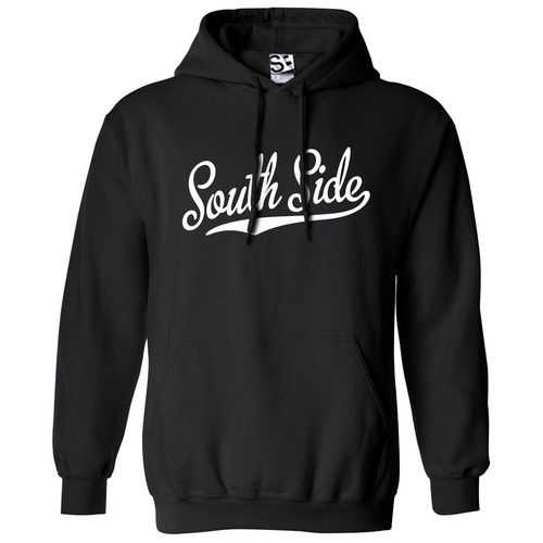 South Side Script Tail HOODIE - Hooded Southside Chicago Sweatshirt All ...