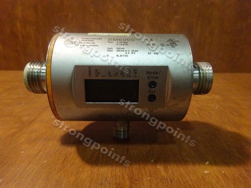 1PCS USED IFM SM6000 electromagnetic flowmeter Fast shipping | eBay