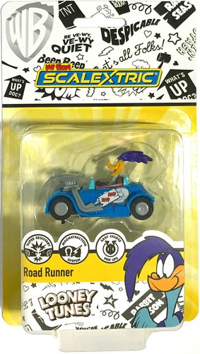 2019 Micro Scalextric HO Slot Car 9V Road Runner! Runs 'OK' at 15V ...