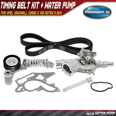 Timing Belt Kit+Water Pump for Opel Vauxhall Corsa C X01 Astra H A04 ...