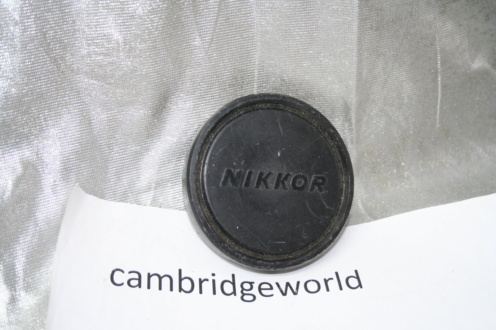 NIKON NIKKOR NIPPON KOGAKU 75mm SLIP ON LENS CAP ORIGINAL GENUINE NIKON ...